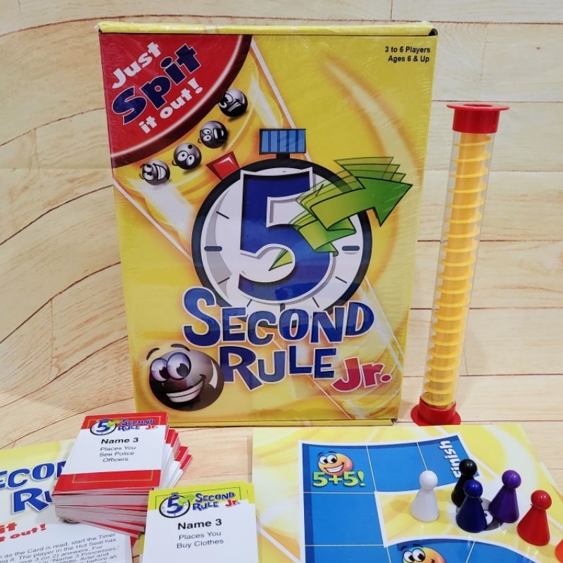 5 Seconds Junior Family Game Boardgame Kids | Shopee Malaysia