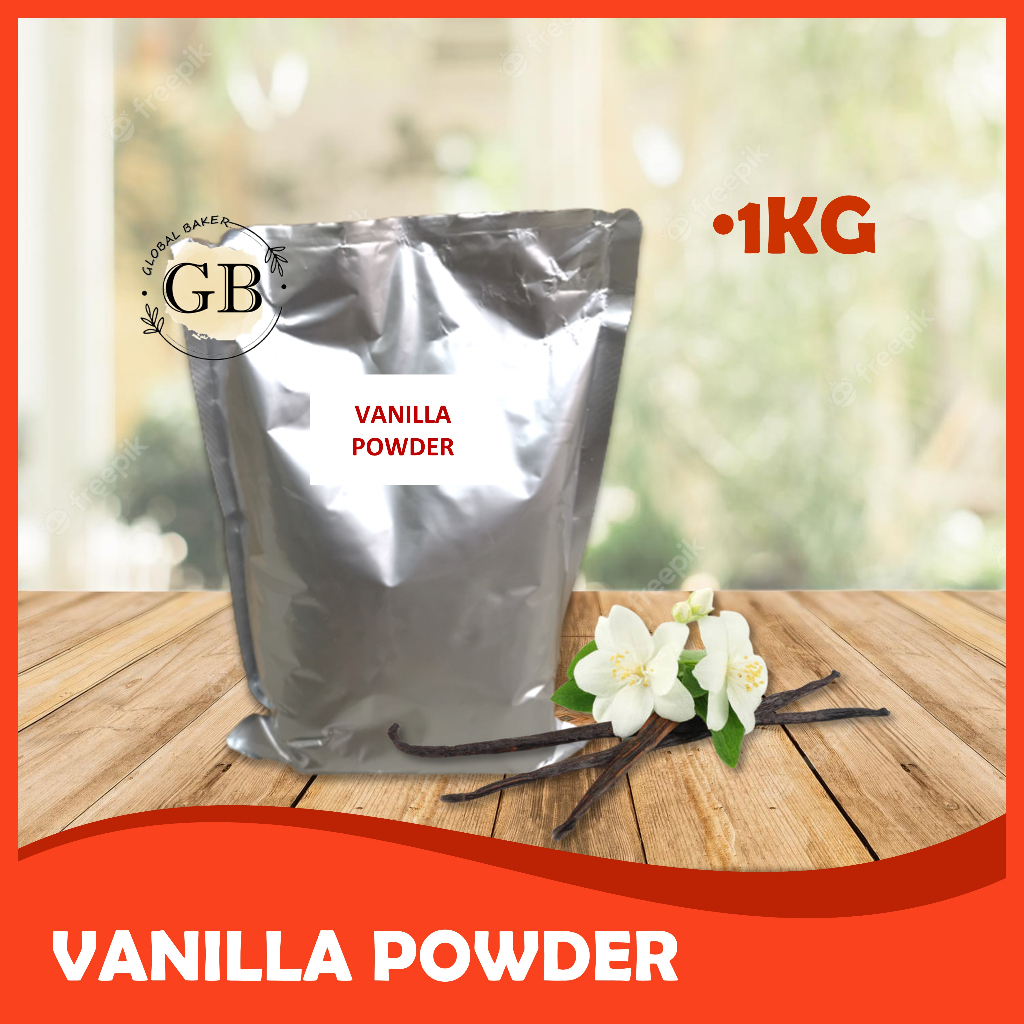 Serbuk Perisa Vanila (HALAL) 1kg / Vanilla Powder | Untuk Kek, Tart ...