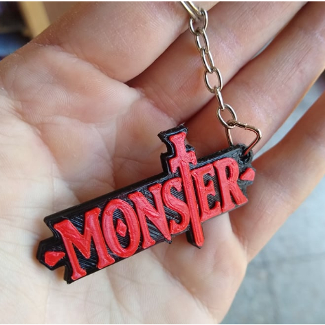 MONSTER KEYCHAIN ( LOGO) | Shopee Malaysia
