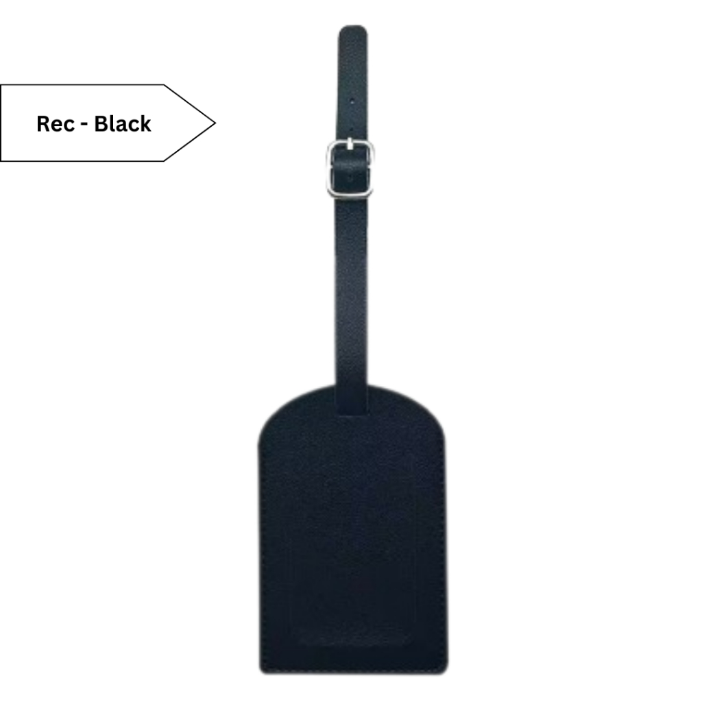 Travel PU Leather Luggage Tag Suitcase Tag Card Holder Bag Label Aircraft Boarding Pass Holder ...