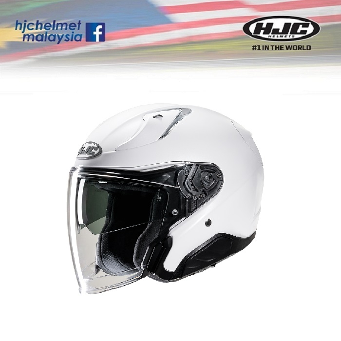 HJC RPHA 31 OPEN FACE Helmet - Pearl White [ECE22.06] | Shopee Malaysia