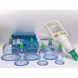 Set Bekam 6 pcs cup | Cupping Set 6pcs cup for beginner (Included hand ...