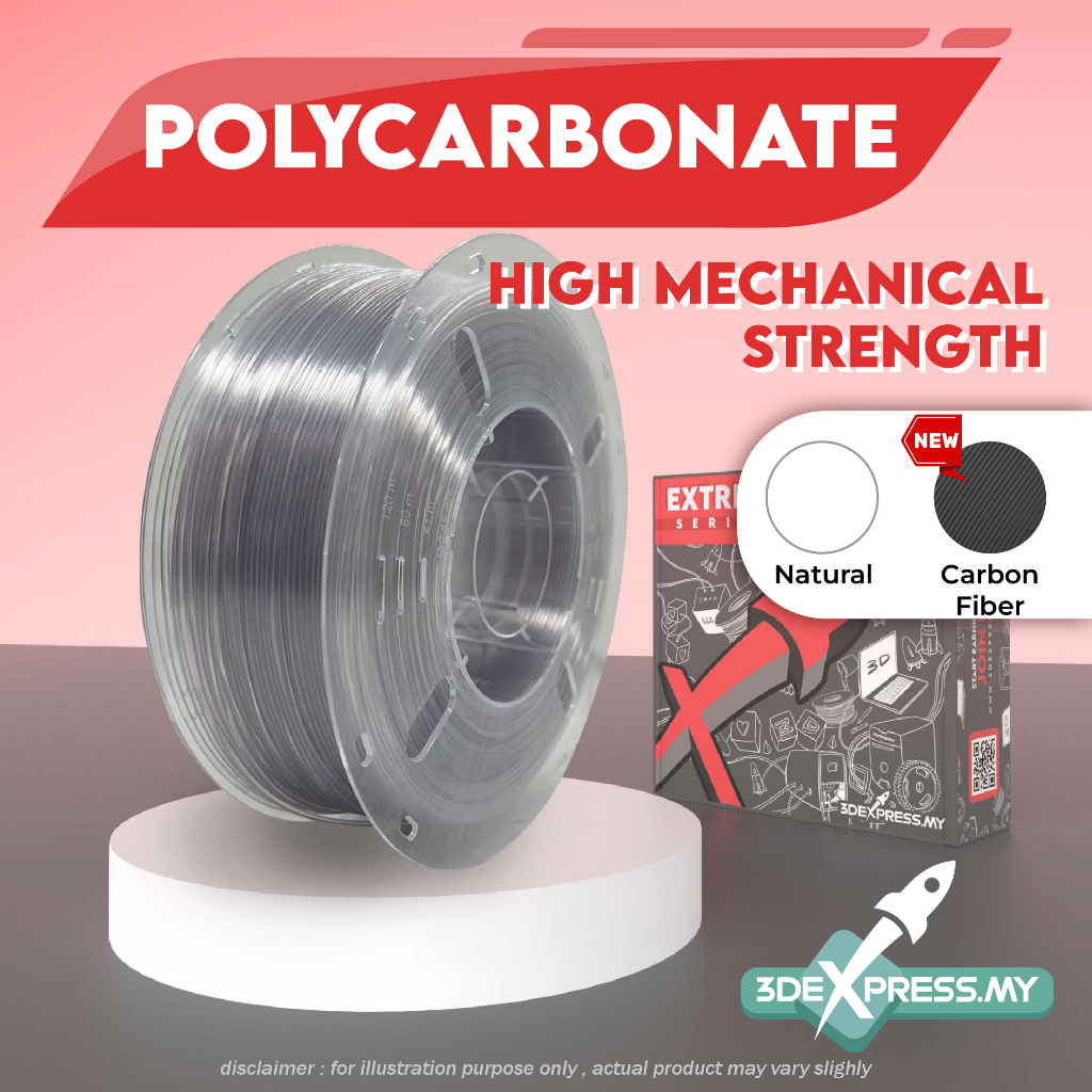 PC FILAMENT 1KG - Extreme Series (Natural) | Shopee Malaysia