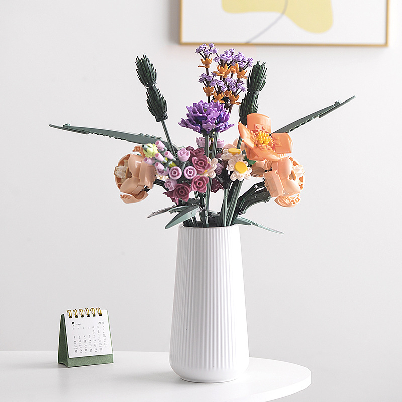 Pasu Plastik Nordic Home Decoration 2023 Nordic Vase Flower Pot Deko ...