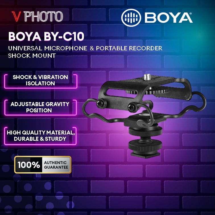 BOYA BY-C10 DSLR/CAMERA ISOLATION MOUNT | Shopee Malaysia