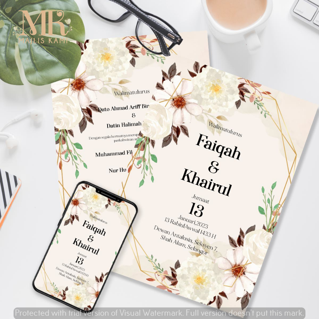 Laisa - FG Wedding Card Digital Kad Kahwin Digital Kad Jemputan Kahwin ...