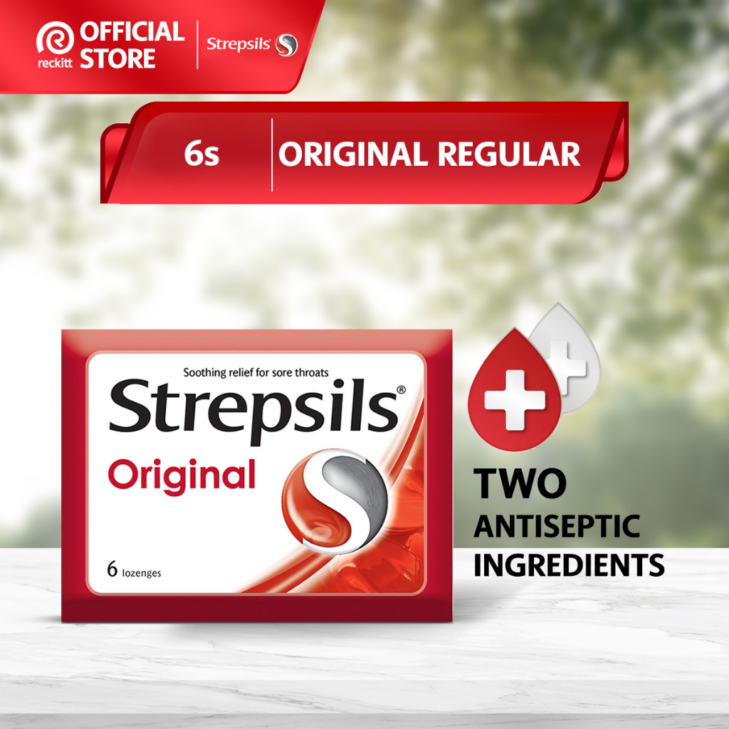 Strepsils Original Regular (6's) | Shopee Malaysia