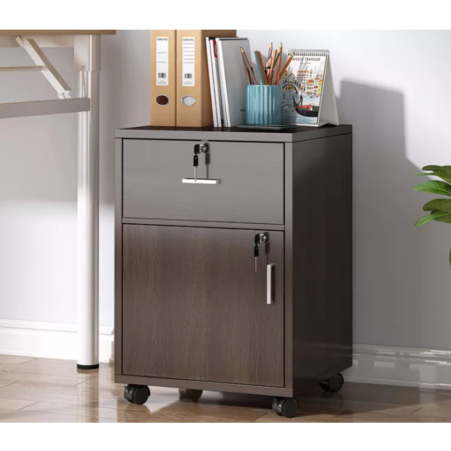 Cabinet with Wheels Drawers with Locks Office Storage Cabinet Lockers ...