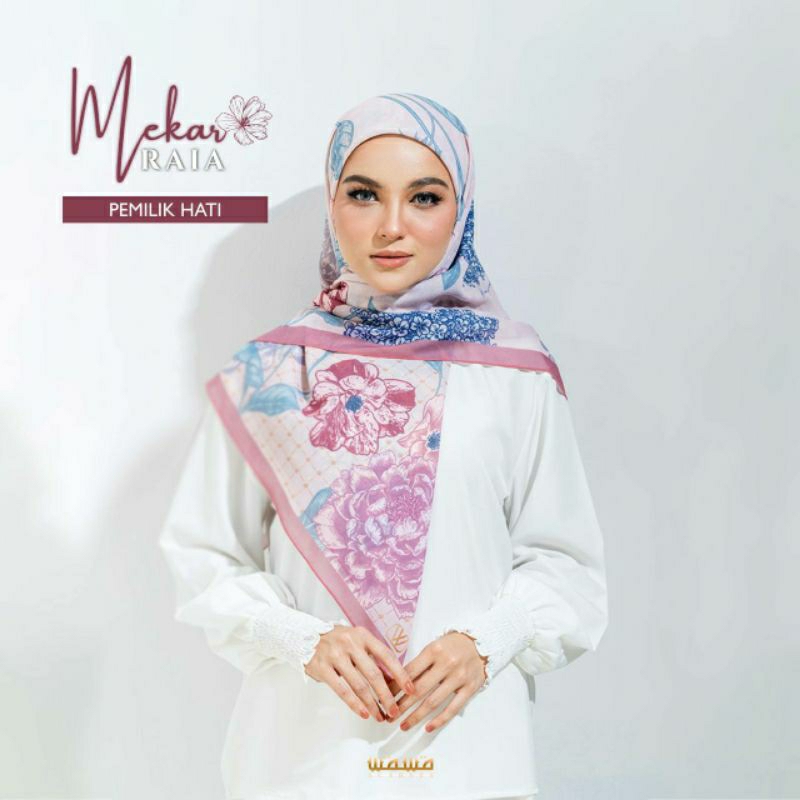 TUDUNG BAWAL WAWA MEKAR RAYA- PEMILIK HATI | Shopee Malaysia