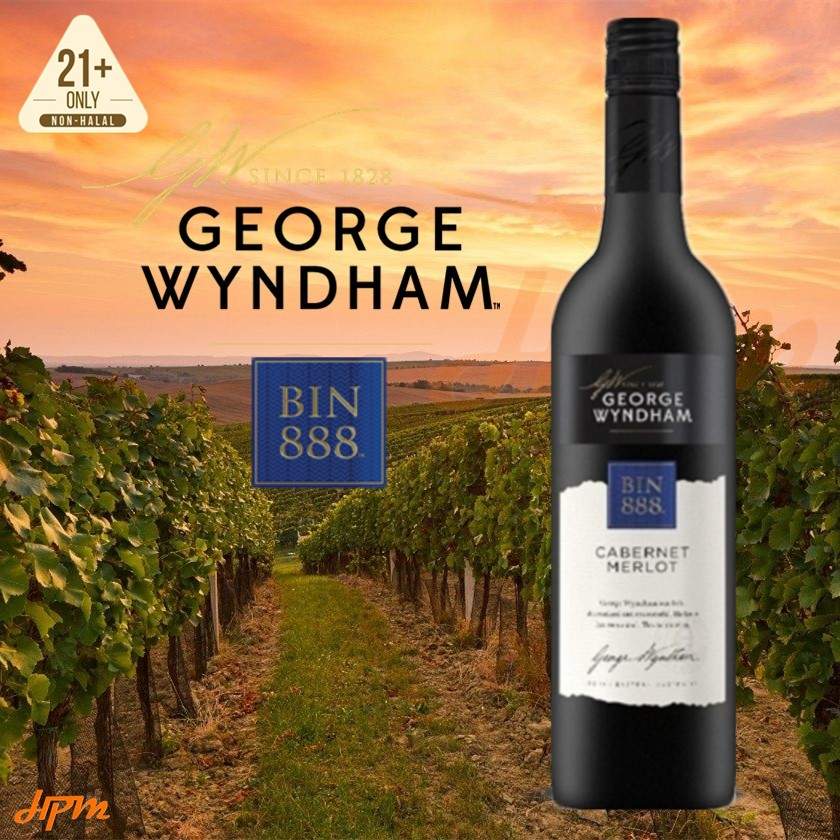 George Wyndham BIN 888 Cabernet Merlot 750ml | Shopee Malaysia