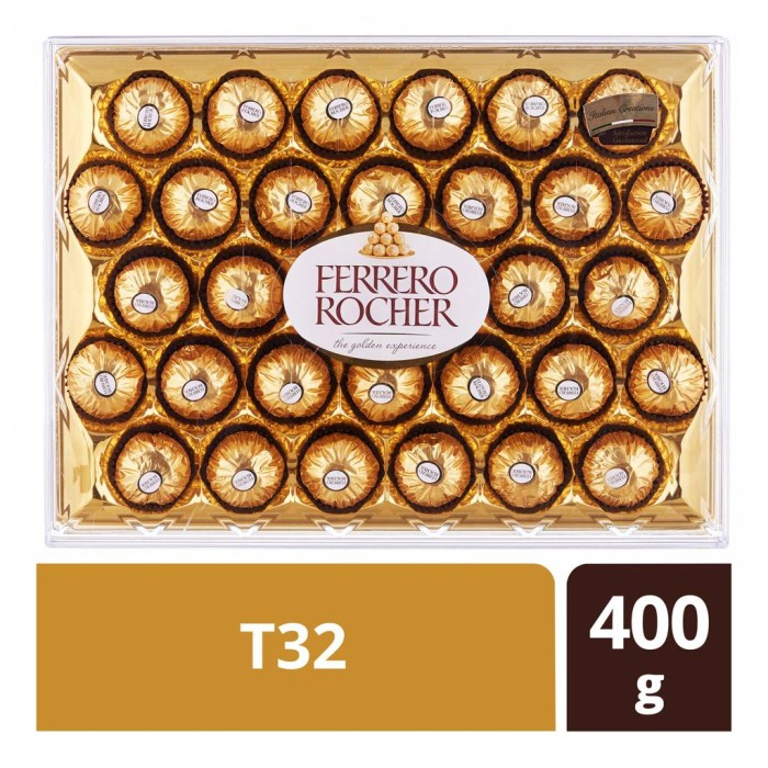 [RM59.90] (Promo Raya) Ferrero Rocher T32 (400g) | Shopee Malaysia
