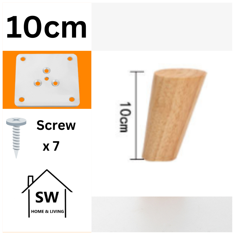 SW Kayu Kaki Sofa Solid Wood Leg kaki katil Kaki kabinet Kaki Kerusi ...