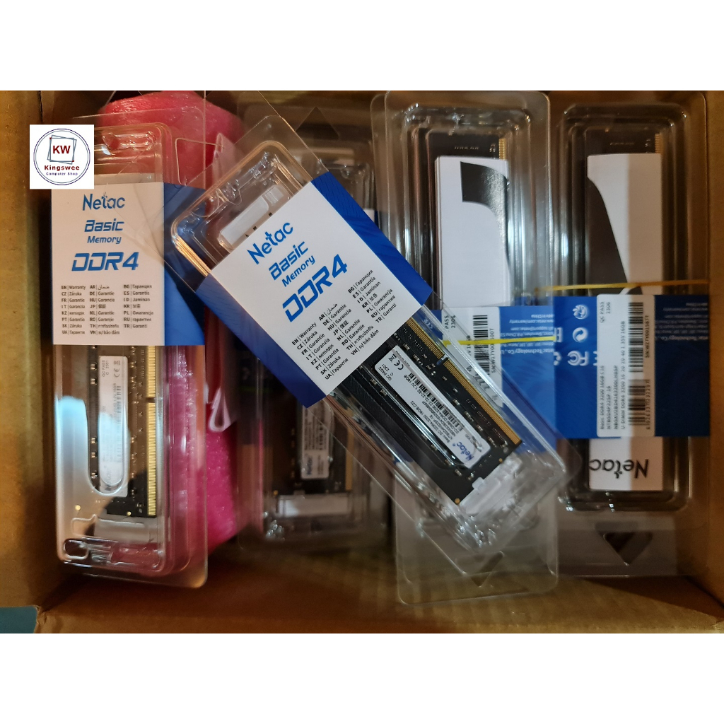 NETAC BASIC 16GB 3200 SODIMM Laptop Ram DDR4 - NEW | Shopee Malaysia