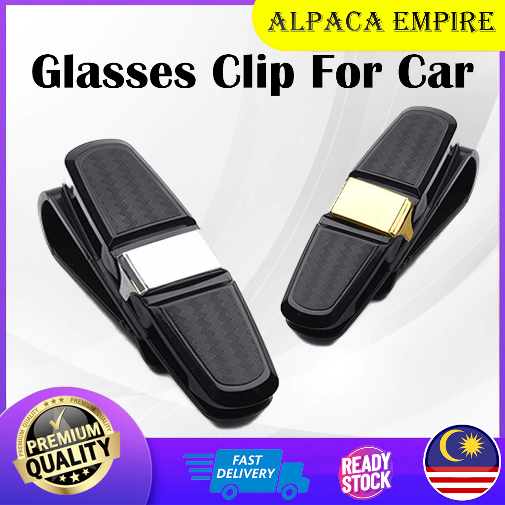 Car Accessories Car Sunglasses Clip Holder Multifunction Car Organizer ...