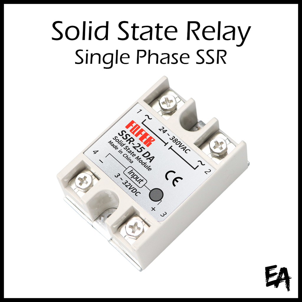 Single Phase Solid State Relay SSR | Shopee Malaysia