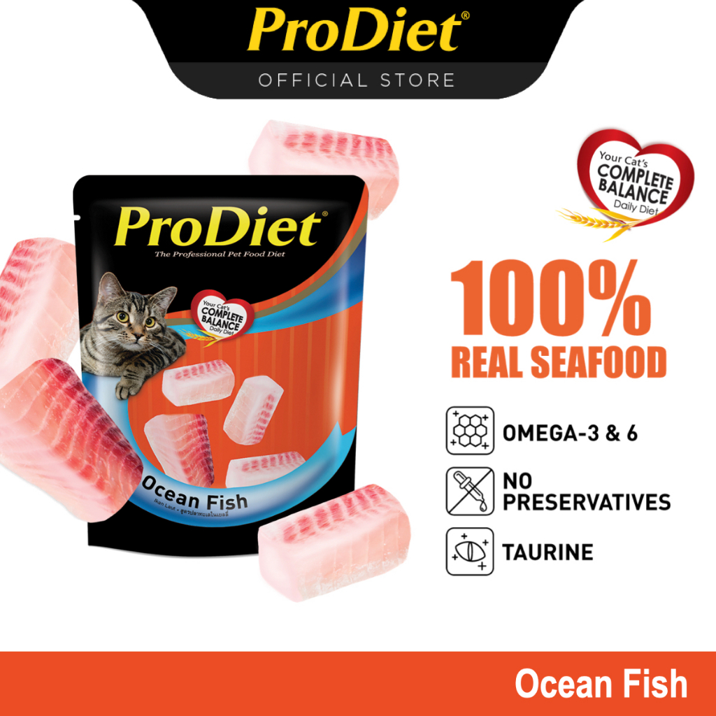ProDiet Wet Cat Food - Ocean Fish (85G) | Shopee Malaysia