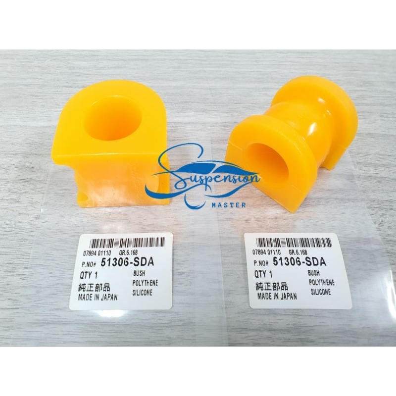 2 IN 1 SET -(POLYTHENE SILICONE) - FRONT STABILIZER BUSH - HONDA ACCORD ...