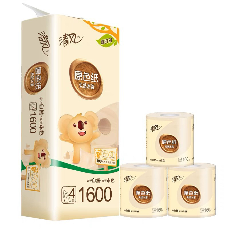 【Ready Stock】4 Layer Qing Feng Toilet Roll(12 Roll)/ Tisu Tandas/清风4层厕纸 ...