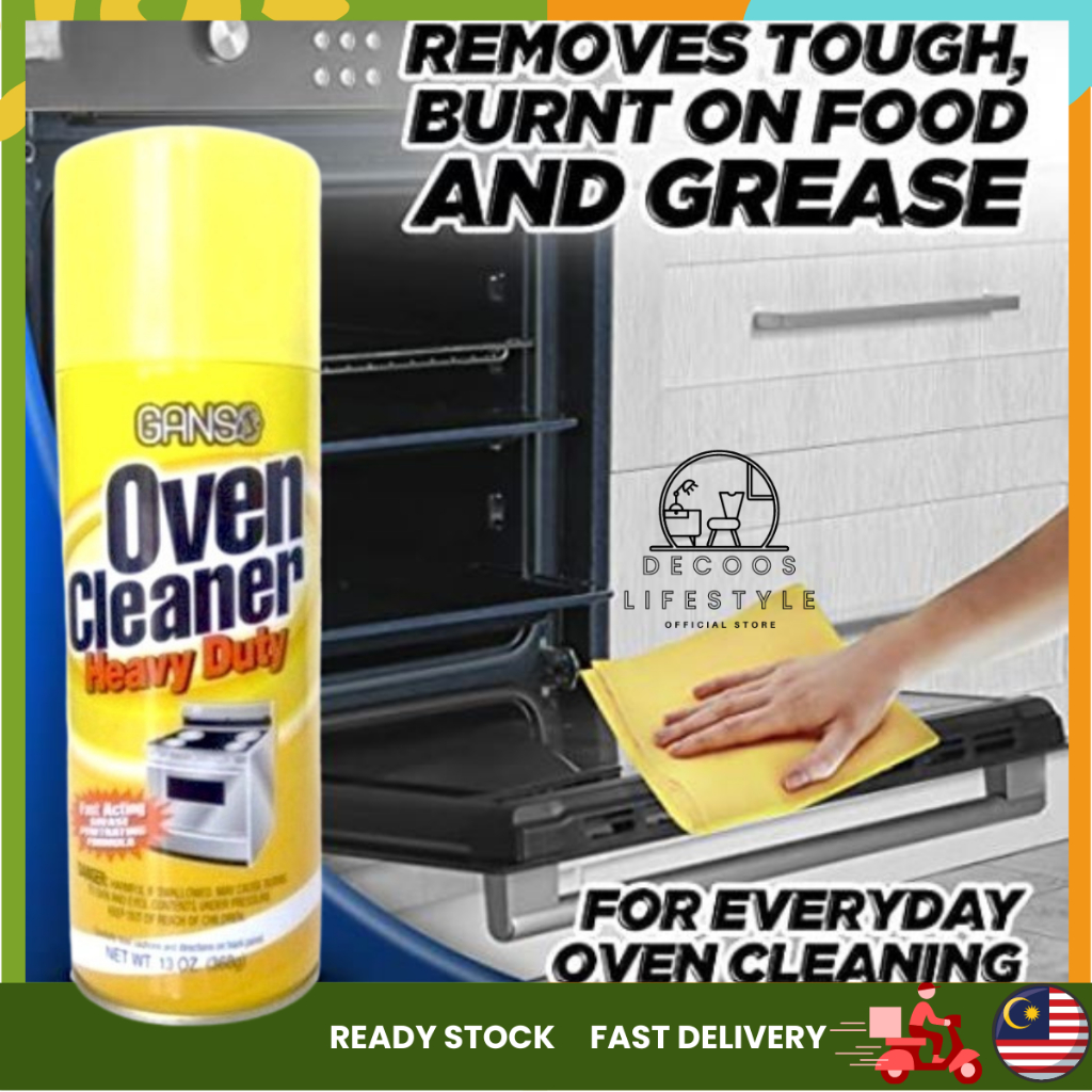 GANSO Oven Cleaner Heavy Duty Kitchen Cleaner Stainless Steel Cleaner ...
