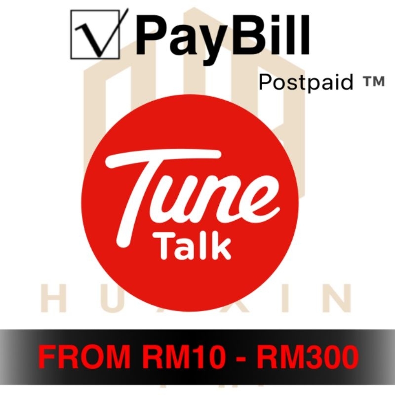 Tune Talk Postpaid Bill Payment (Instant Bill) | Shopee Malaysia