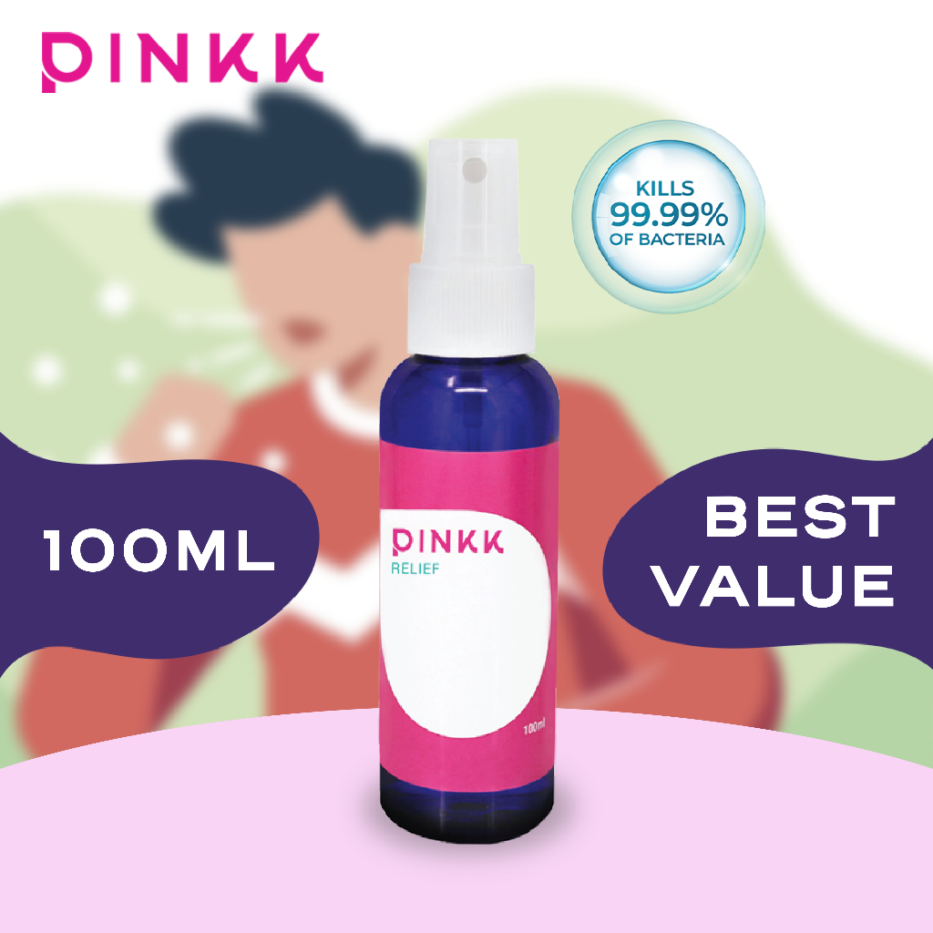 Pinkk Relief Ionic Silver Spray (100ml) | Silver Ion, Antibacterial ...