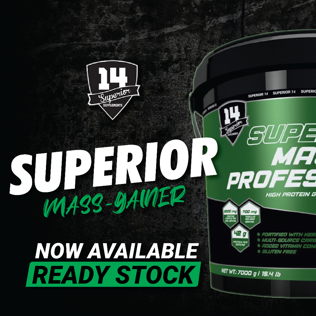 Superior14 Superior Mass New Big Bucket 7KG All In One Mass Gainer ...