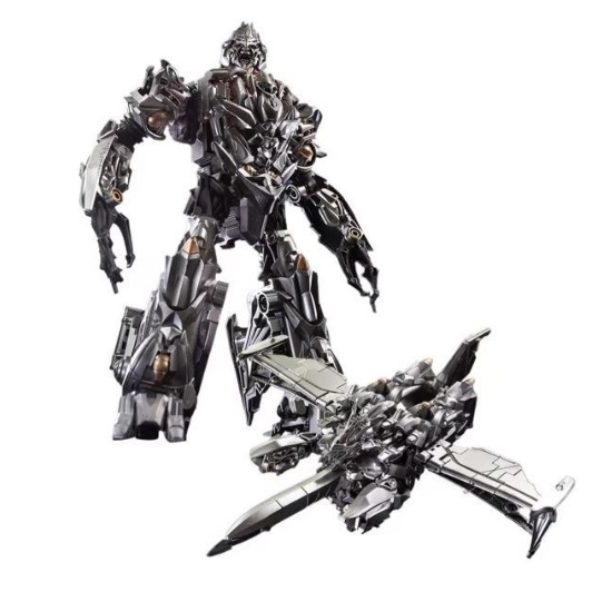 BAIWEI Transformable Robot Earth Shattering Megatron Toy Robot Hitam ...