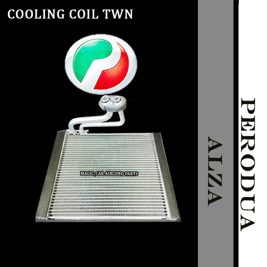 PERODUA ALZA TAIWAN NEW COOLING COIL/ EVAPORATOR (CAR AIR CONDITIONING ...