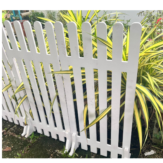 F1 Wooden Garden Decorative Fence Outdoor Gardening Tools Plywood Pagar ...