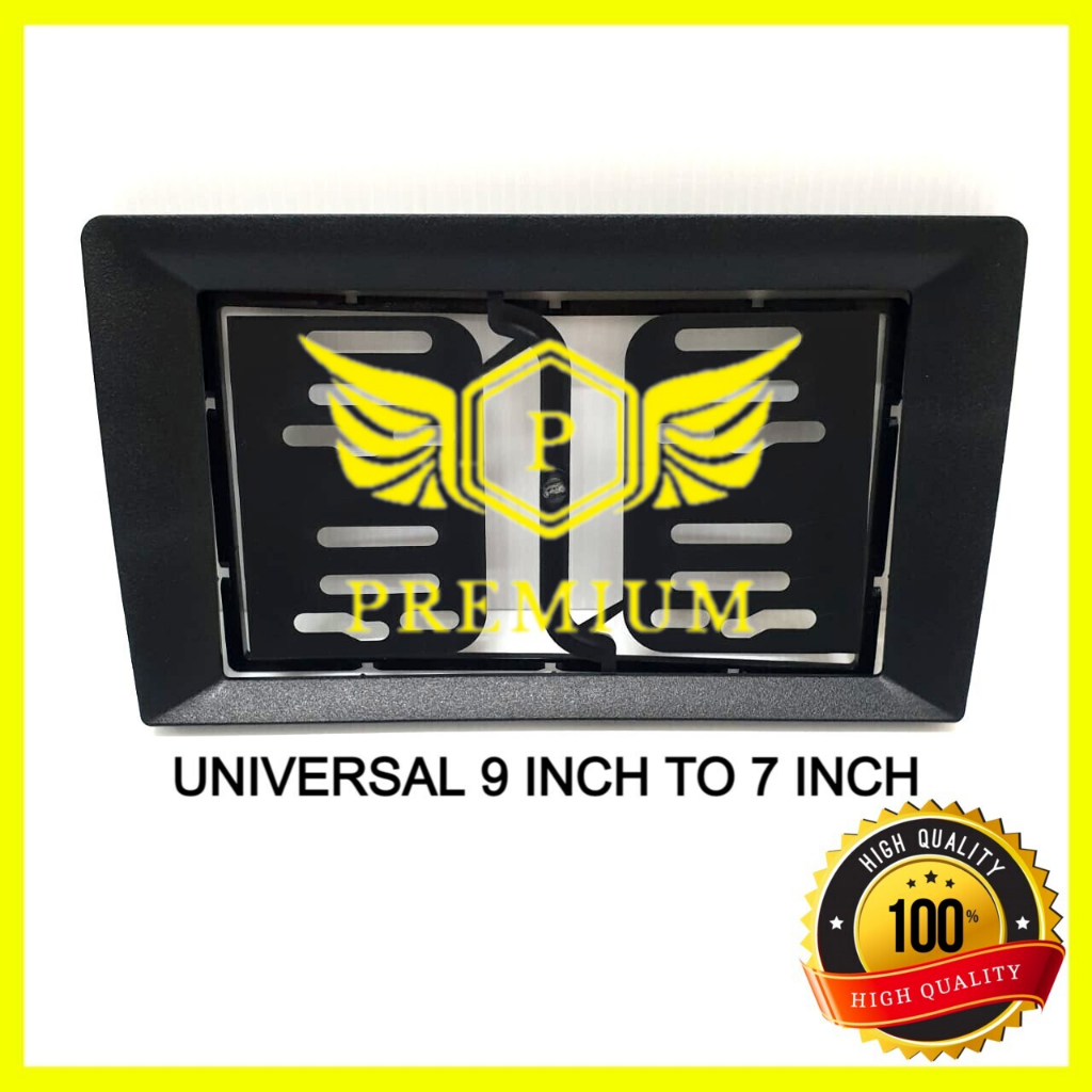 UNIVERSAL 9INCH CONVERT 7INCH ANDROID CASING ADAPTOR (FREE 6PCS SCREWS ...