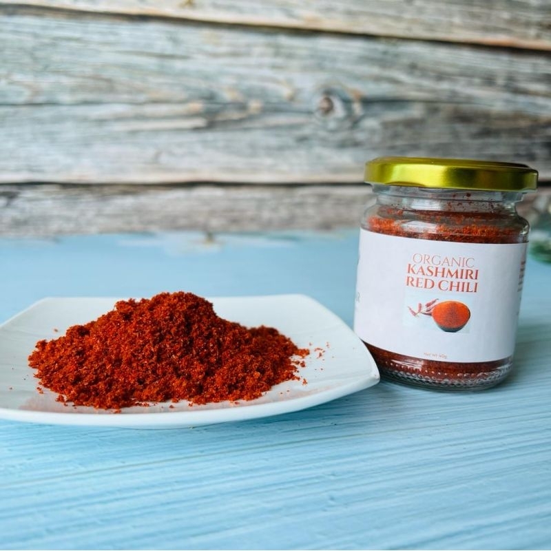 [READY STOCK] Organic Kashmiri Red Chili Powder, 40g | Shopee Malaysia