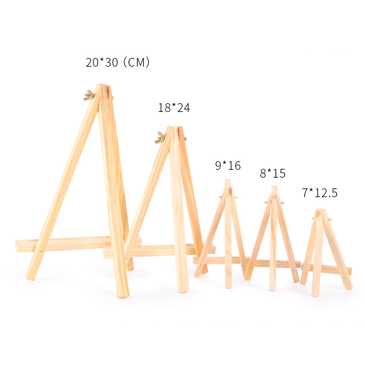 Easel Stand Solid Wood Stand Art Sketch Drawing Stand Mini Wooden Stand ...