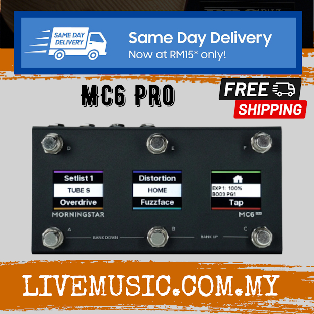Morningstar MC6 Pro Midi Controller ( MC-6 / MC6PRO ) | Shopee Malaysia