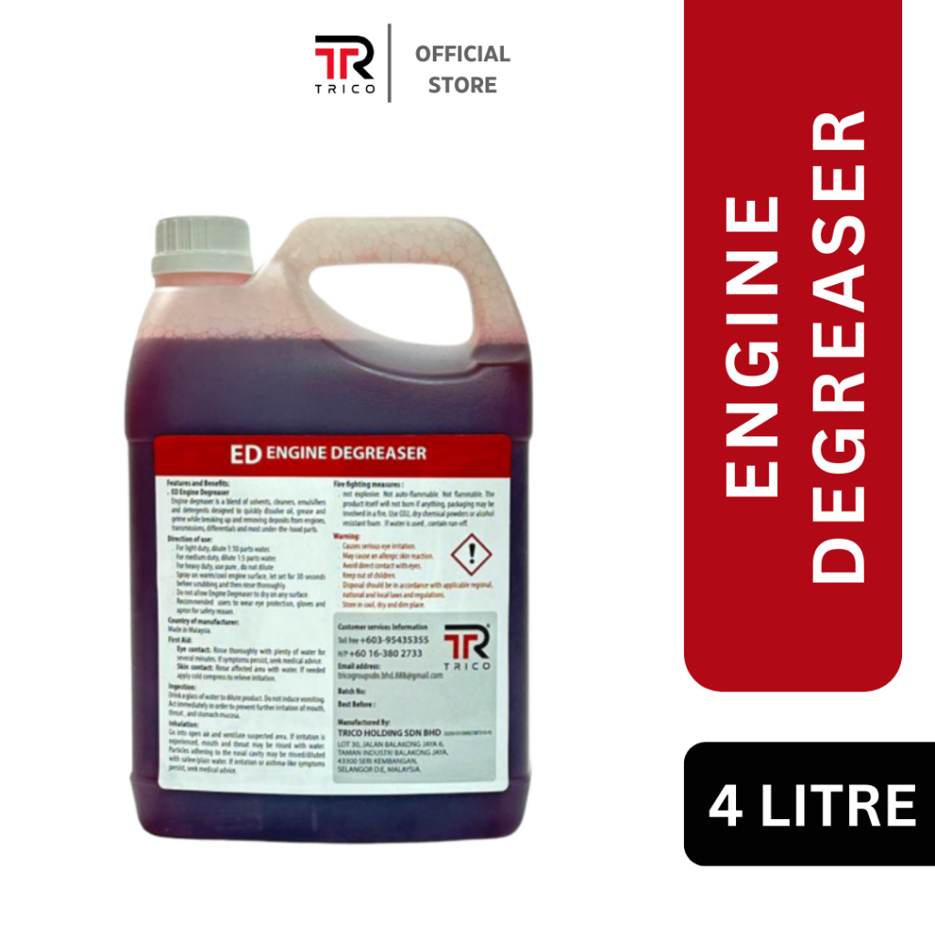 ED Engine Degreaser 4L | Shopee Malaysia