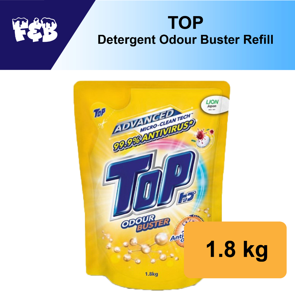*TOP Detergent Odour Buster Refill 1.8Kg | Shopee Malaysia