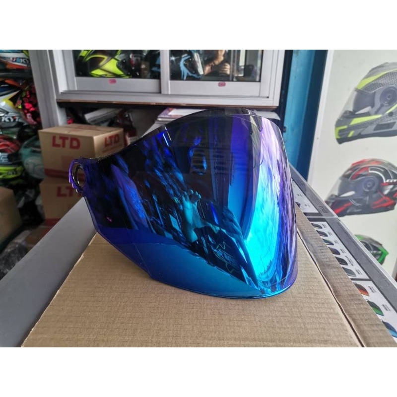 VISOR ARC ASTRO DISCOVERY SIANG MALAM PURPLE RAINBOW GOLD FIRE ORANGE CRYSTAL BLUE REVO BLUE ...