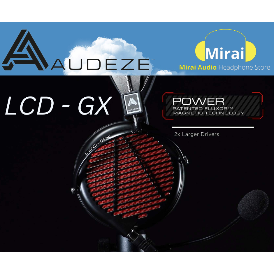 Audeze LCD-GX Open-Back Gaming Headset lcd gx mirai audio | Shopee Malaysia