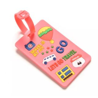 Travel Luggage Silicone Bag Tags Funky Bags Tagging Strap Label Beg ...