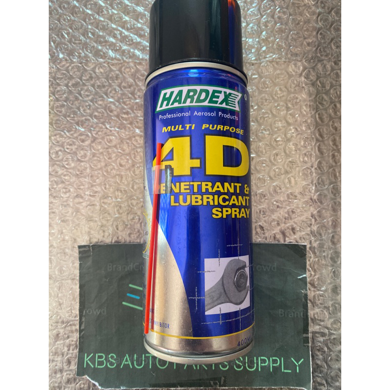 HARDEX MULTI PURPOSE 4D PENETRANT & LUBRICANT SPRAY ANTI 400 ML ...
