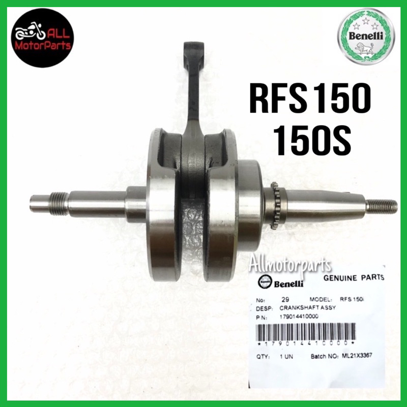 [100% ORI] RFS 150 RFS150i / 150S CRANKSHAFT CRANK SHAFT ASSY ...