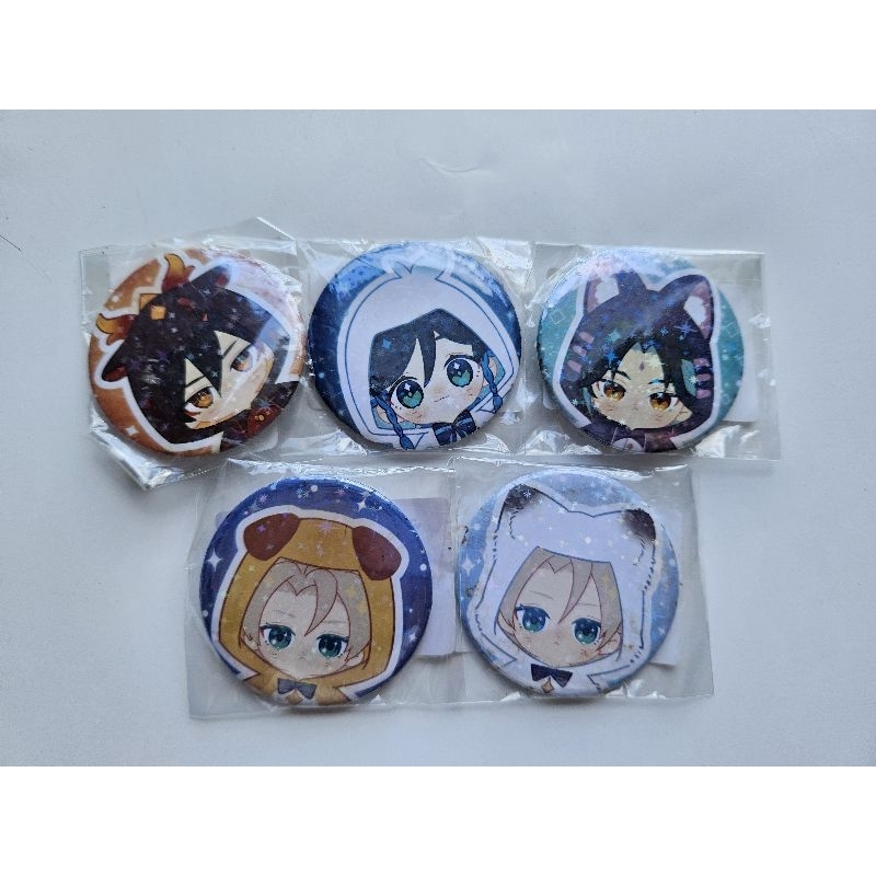 [Ready stock] Omodoki Fanmade Genshin Impact Badges - Xiao Zhongli ...