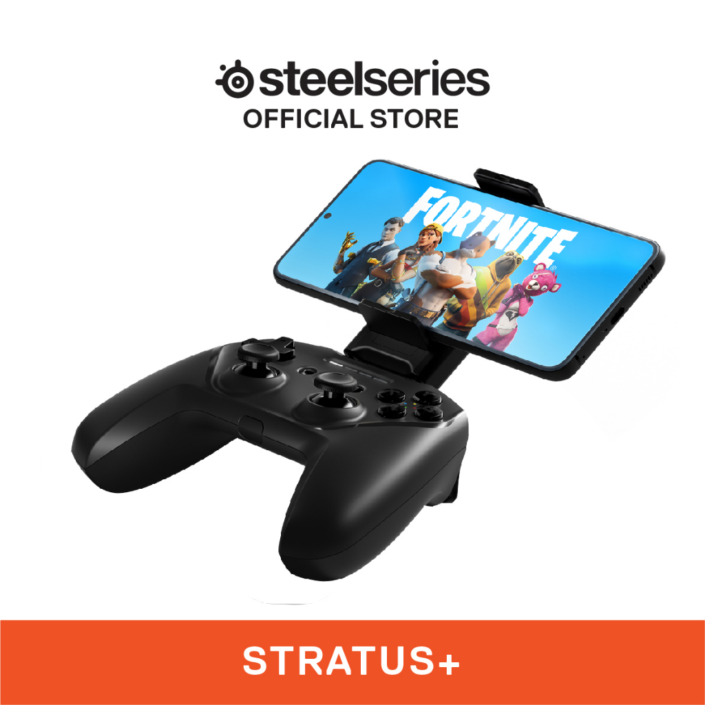 SteelSeries Stratus+ Bluetooth Controller Phone Mount Gamepad 69076 ...