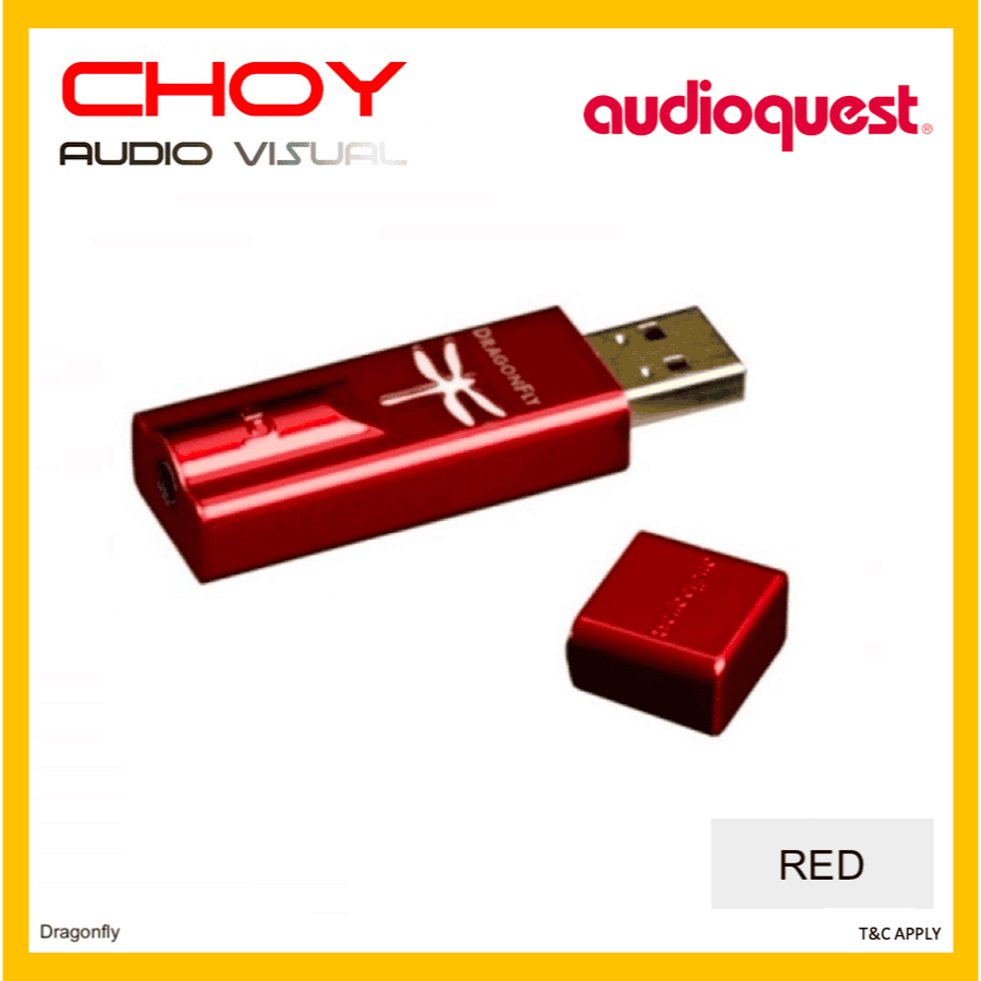 Audioquest DragonFly Red USB DAC/Headphone Amplifier | Shopee Malaysia