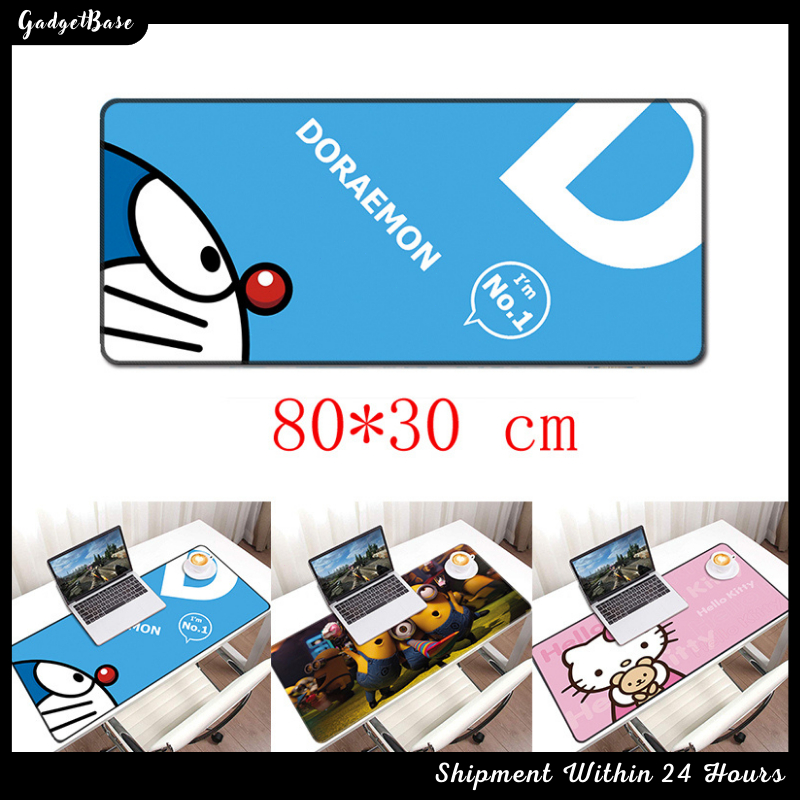 Large Gaming Mouse Pad Anti-Slip Rubber Base Desktop Laptop Table Mat ...