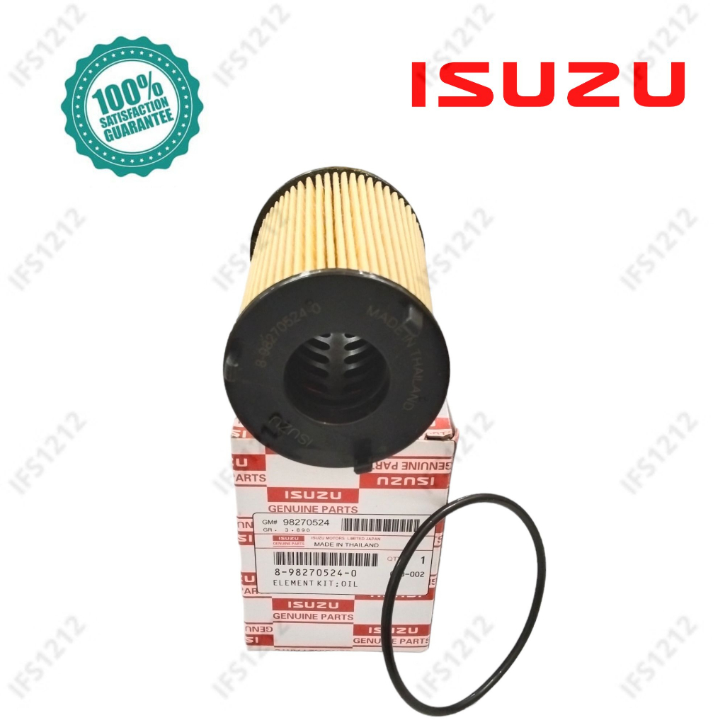 🇲🇾ORI NEW🔥 8-98270524-0 ISUZU OIL FILTER D-MAX NEW 1.9CC BLUE POWER ...