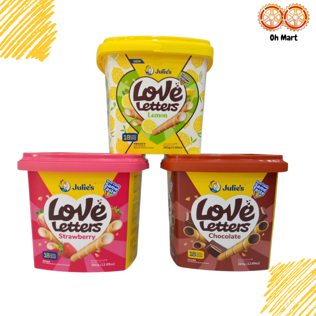 Julie's Love Letters Convi Packs 360g | Shopee Malaysia