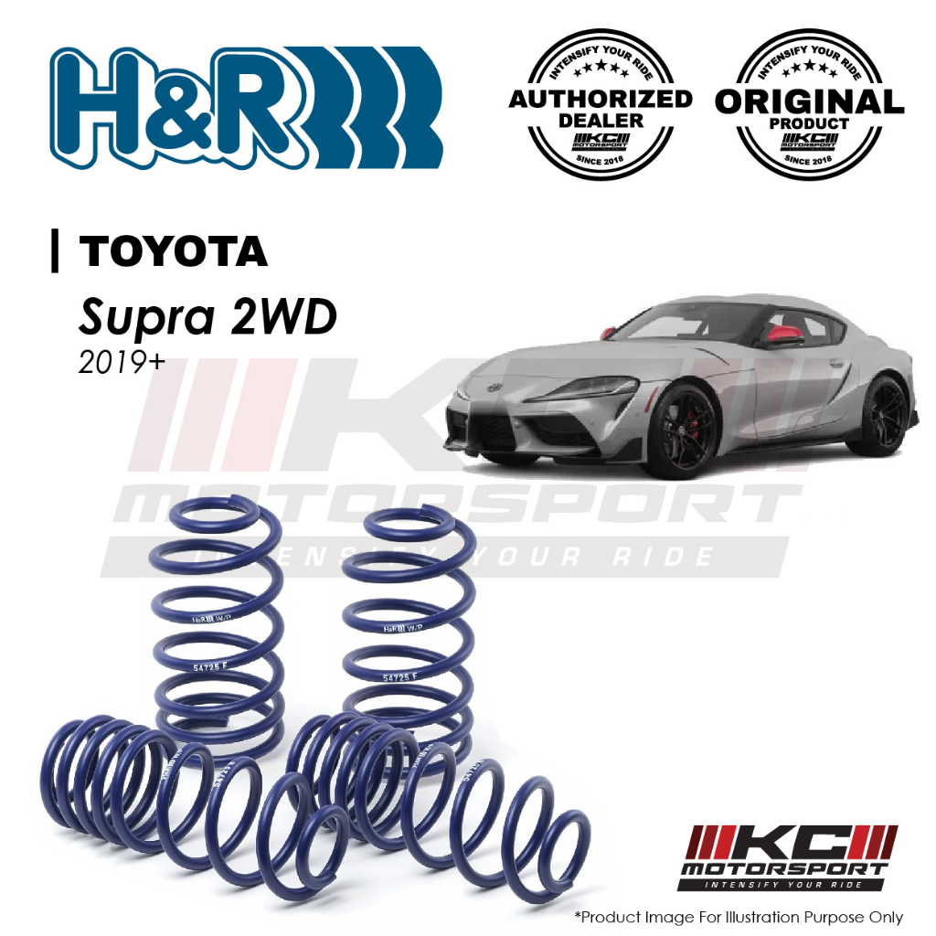 Toyota Supra 2WD 2019+ - H&R Sport Spring | Shopee Malaysia