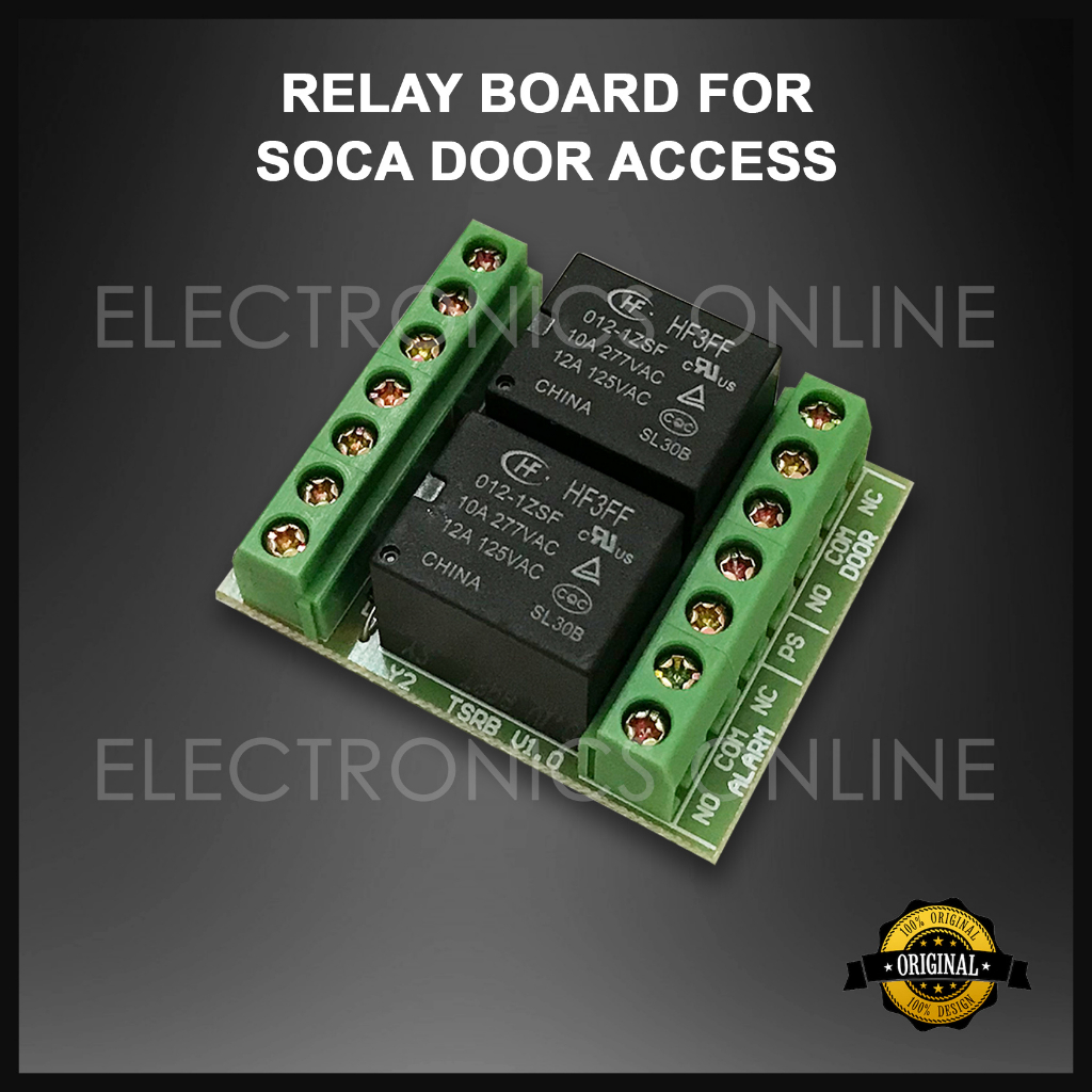 Relay Board For SOCA Door Access Keypad Control Card Door Magnetic Sensor SOCA Control Board ...