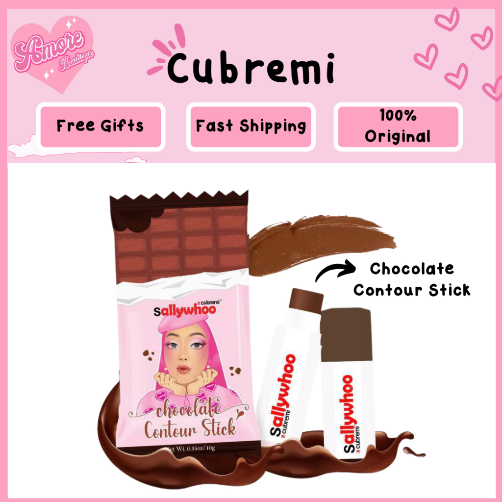Cubremi x Sallywhoo Chocolate Contour Stick | Shopee Malaysia