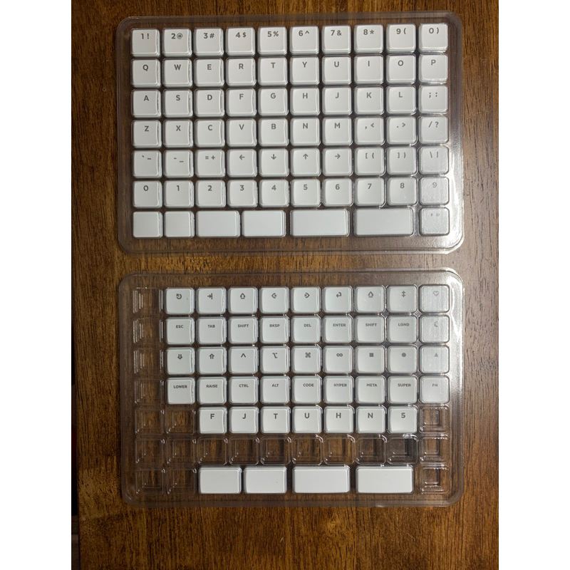 MBK Keycaps Low Profile Choc V1 Mechanical Split Ergonomic Keyboard ...